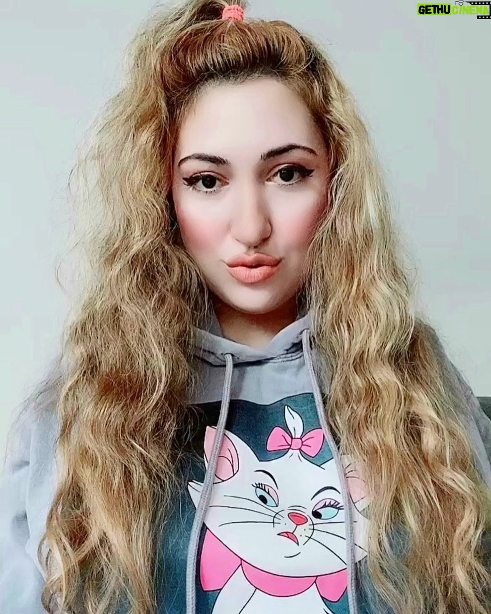 Angela Zahra Instagram – Good morning 💕🐱👑💋 #انجيلا_زهرة #angelazahra ...