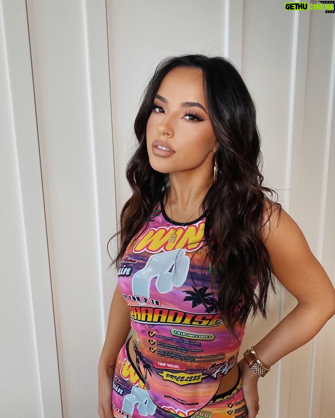 Becky G Instagram – Race day F1 Miami Grand Prix | Gethu Cinema