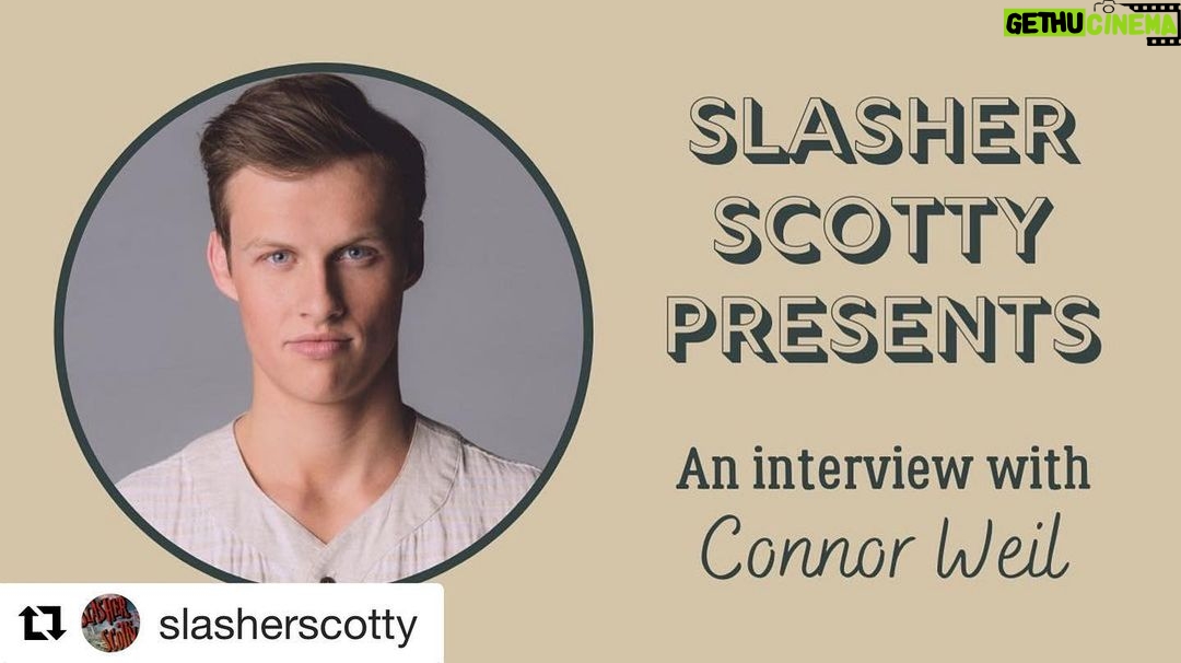 Connor Weil Instagram – Had a great conversation with @slasherscotty ...