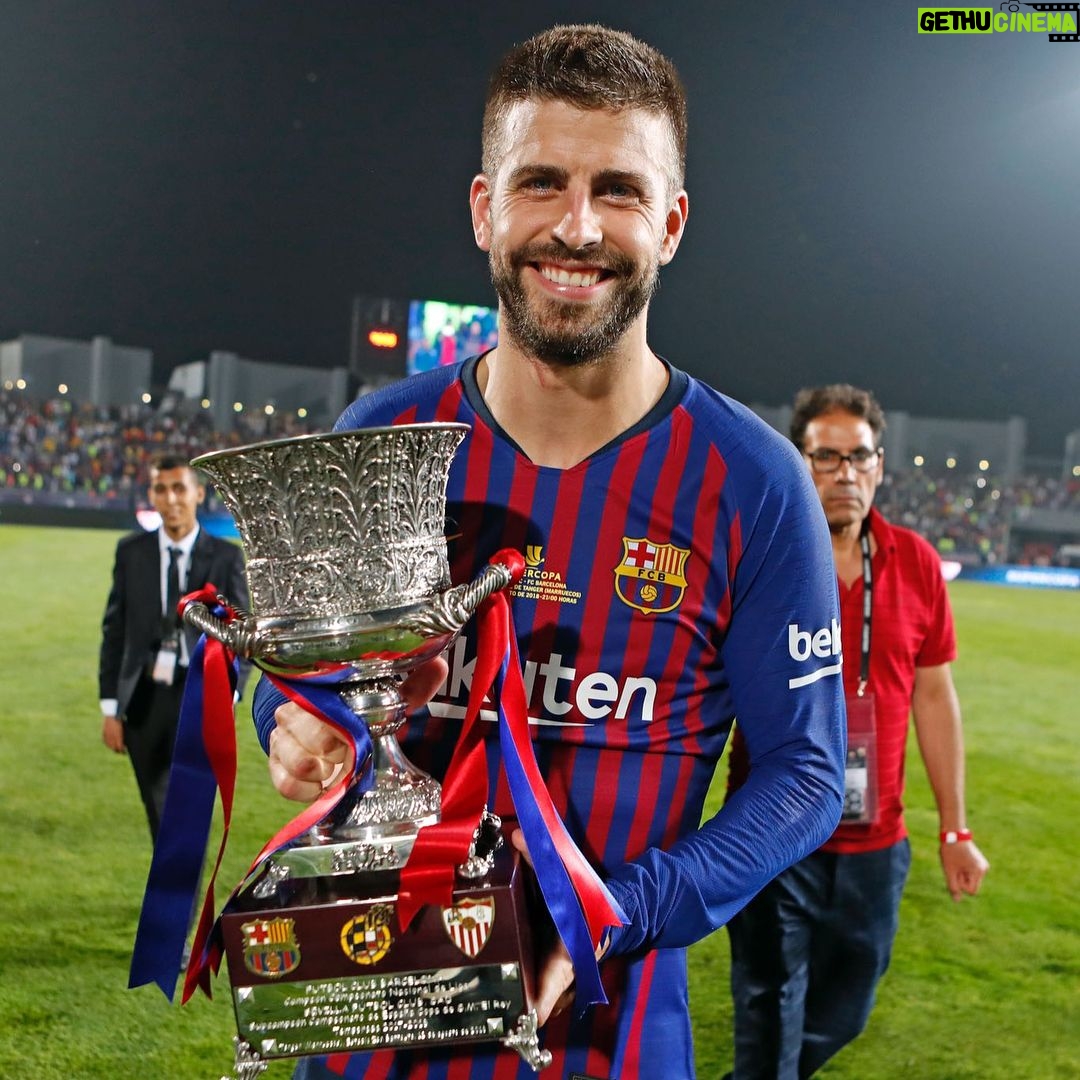 Gerard Piqué Instagram – Primer títol de la temporada! Som-hi! | Gethu ...