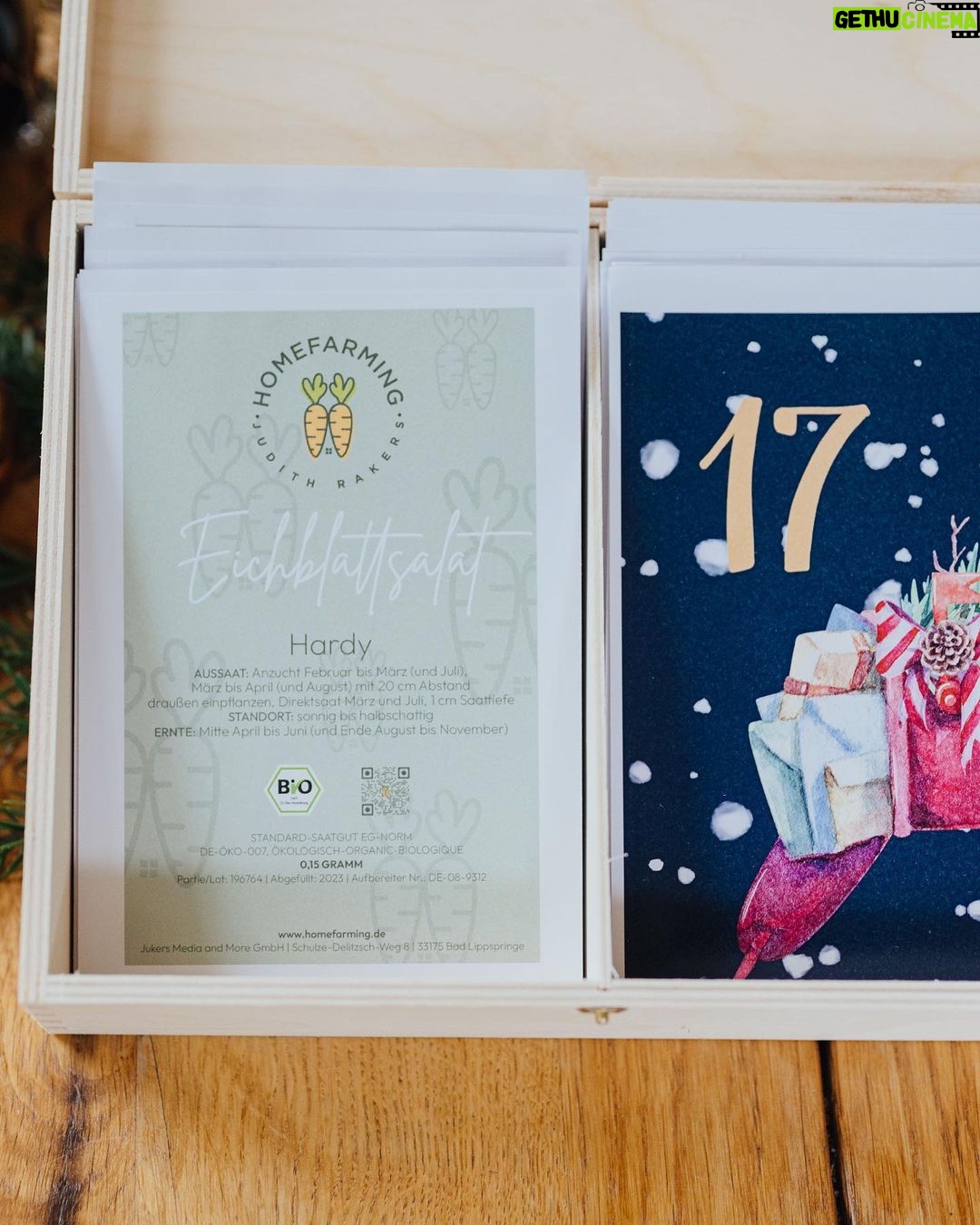 Judith Rakers Instagram – Heute stelle ich euch unseren Bio-Saatgut ...