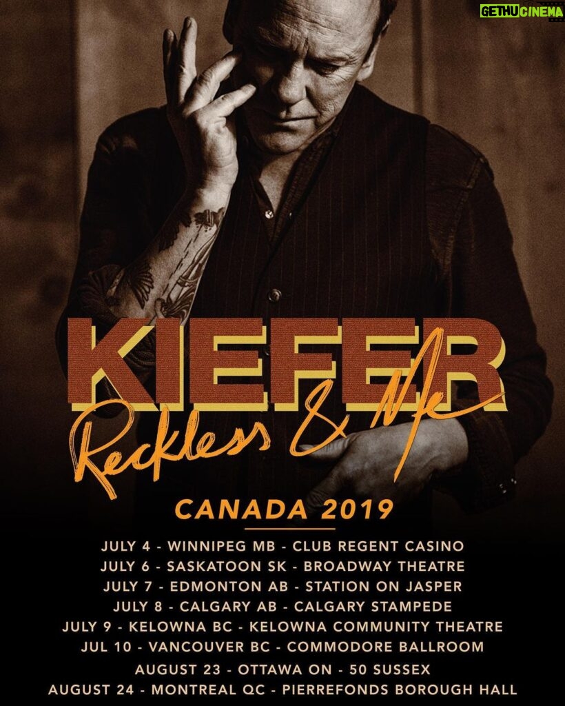 Actor Kiefer Sutherland HD Instagram Photos and Wallpapers July 2019 ...