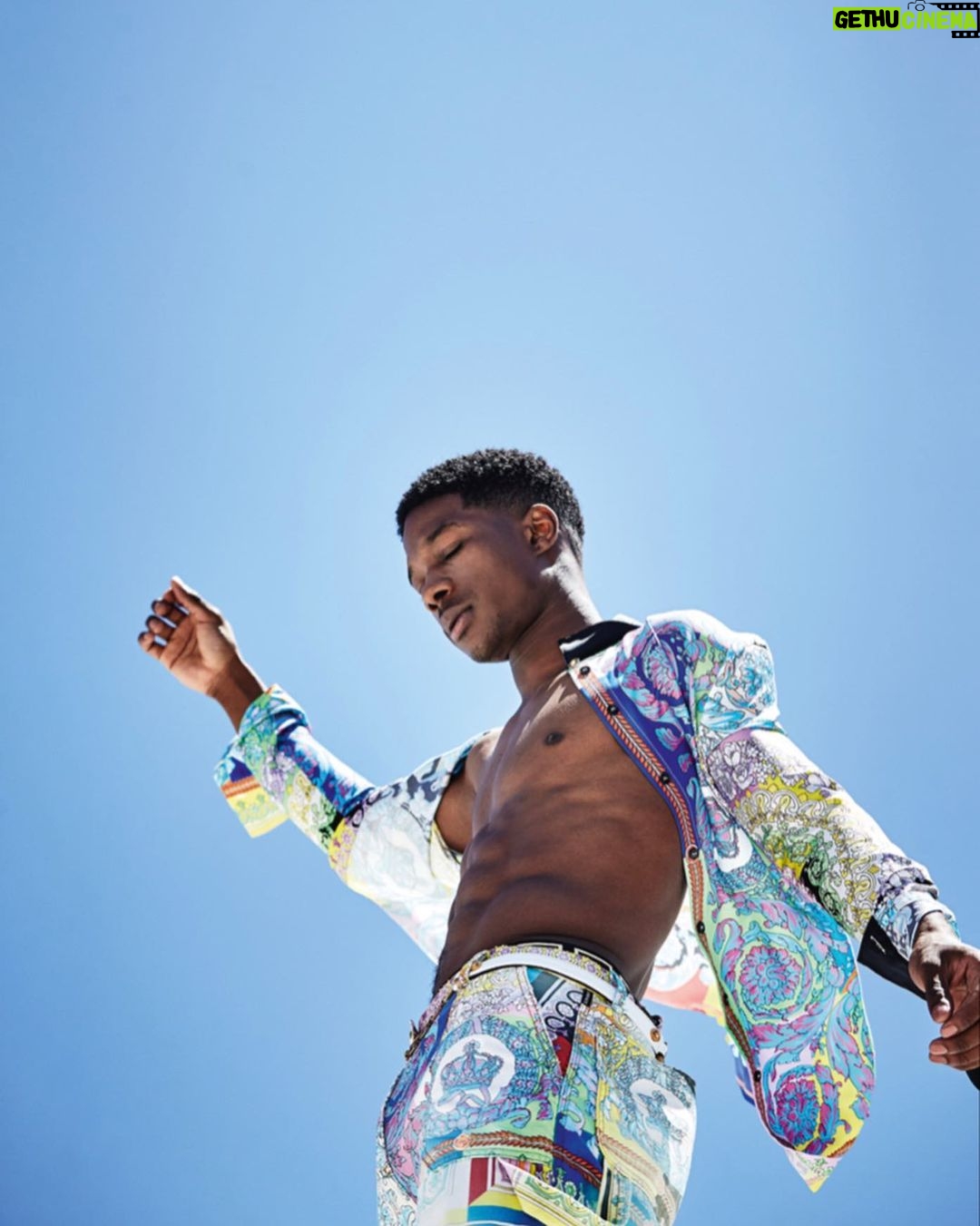 Lamar Johnson Instagram – Me for @boysbygirls AW19 issue photo @danibrubaker_ styling ...