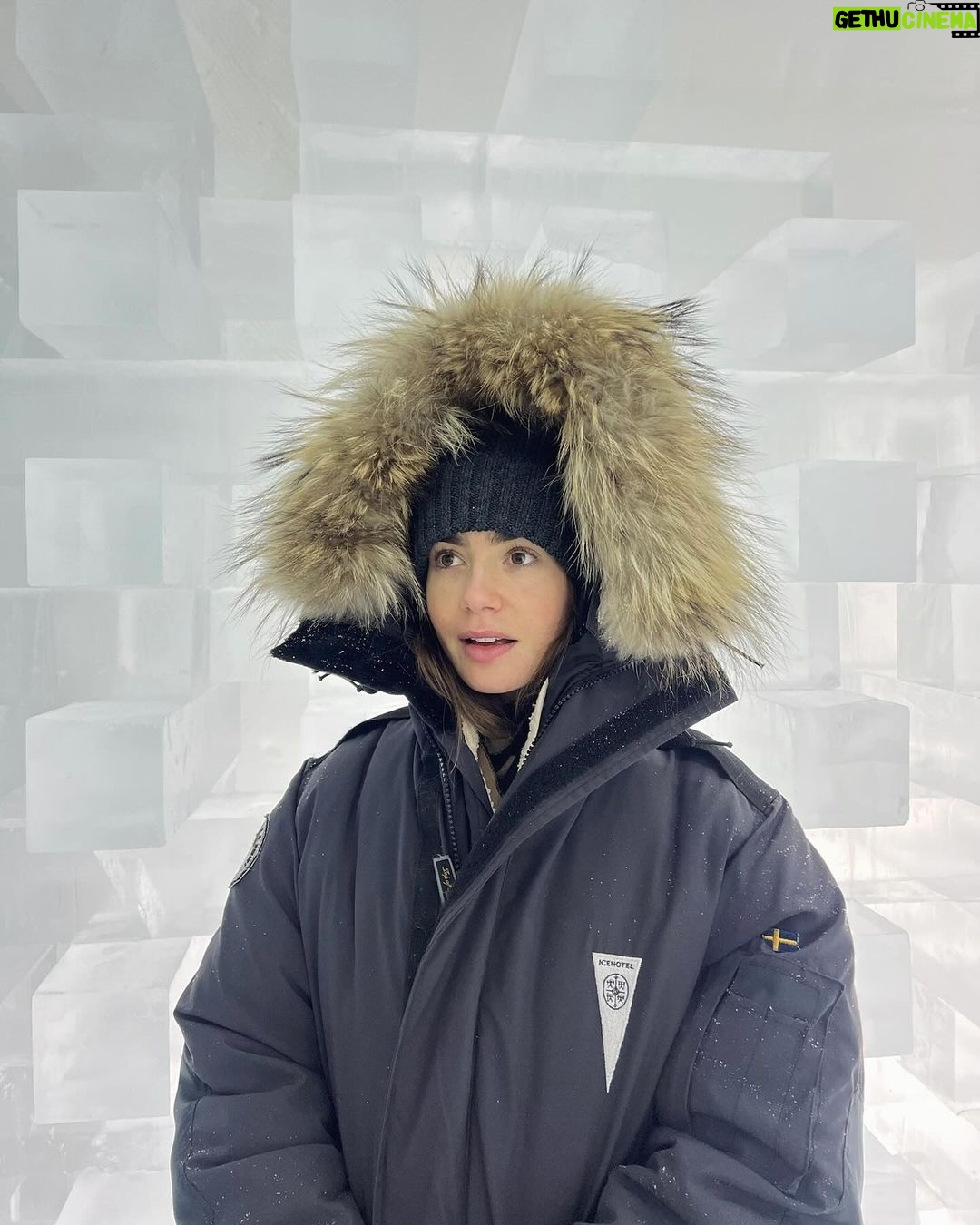 Lily Collins Instagram – Ice ice baby… | Gethu Cinema