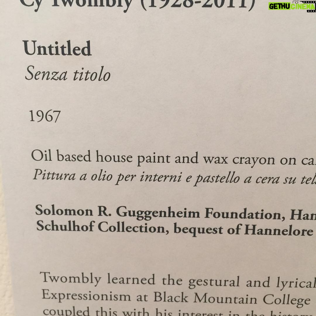 Lucy Lawless Instagram – …you lose your s**t over the name “Cy Twombly ...