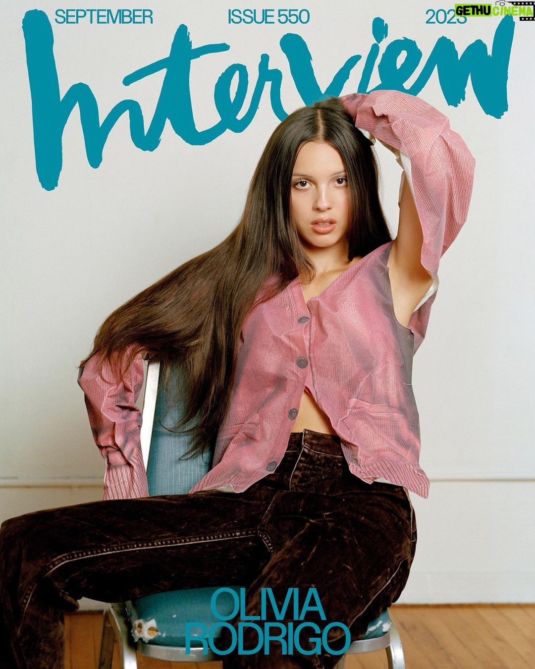 Olivia Rodrigo Instagram – thank u @interviewmag !!!!! and thank u to ...