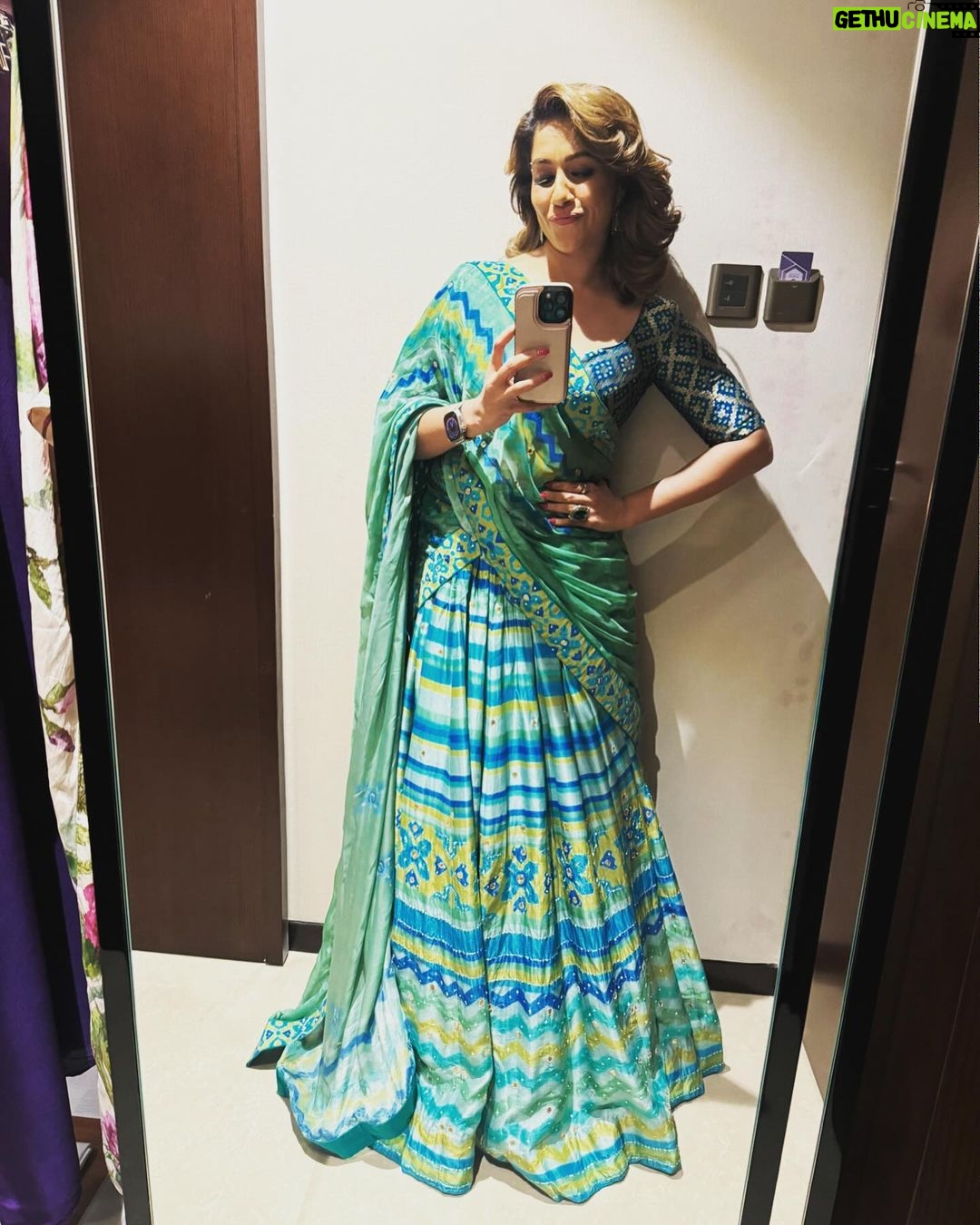 Ranjini Haridas Instagram – Coz it was Diwali I decided to dress the ...