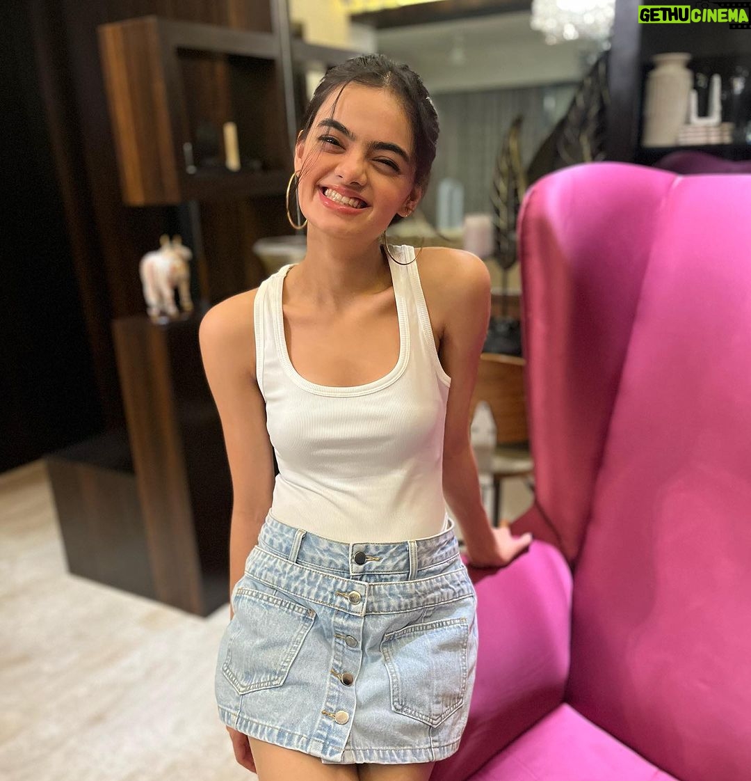 Ruhanika Dhawan Instagram – Smile sparkle shine | Gethu Cinema