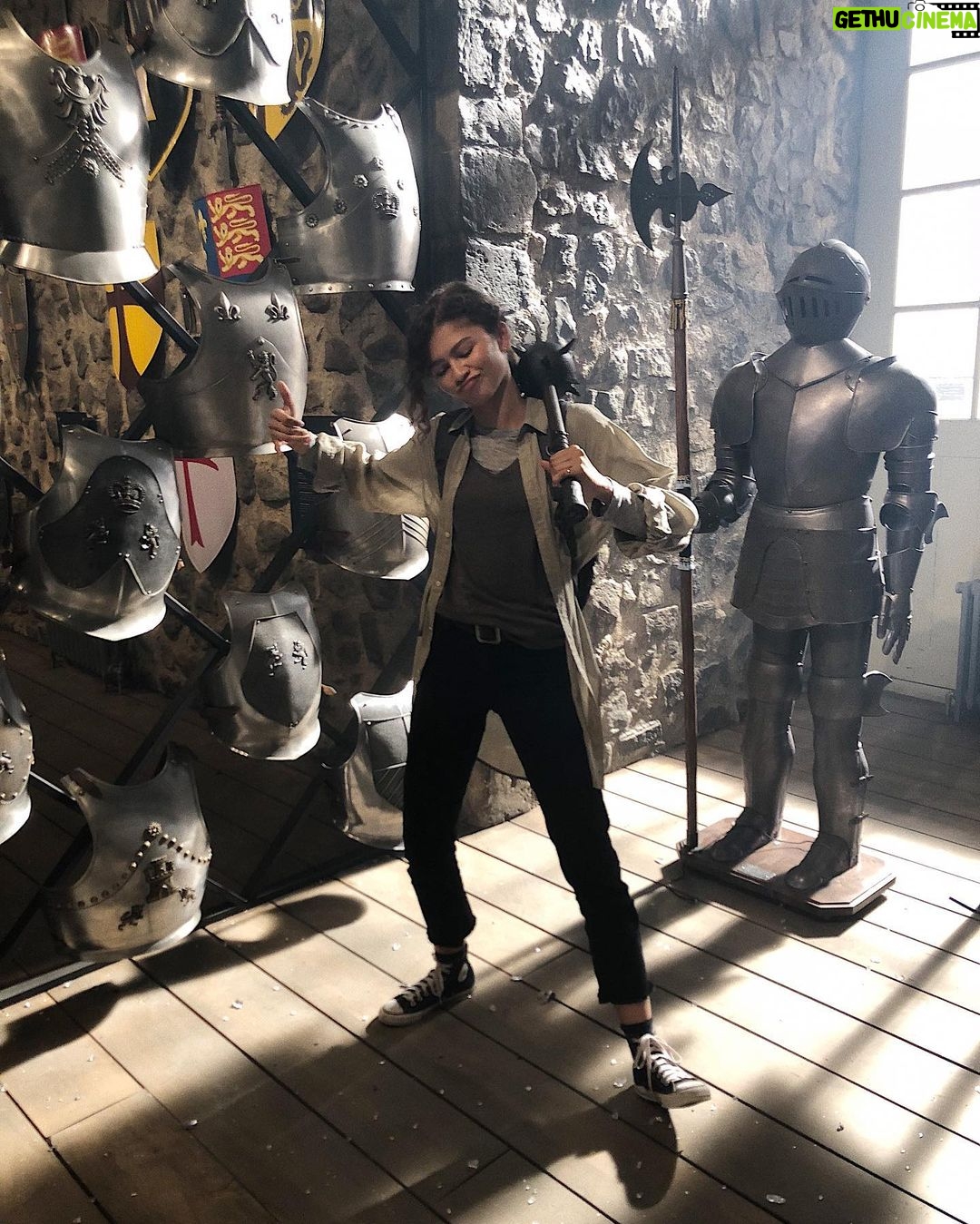 Zendaya Instagram – This is me, feeling very badass with my mace ...