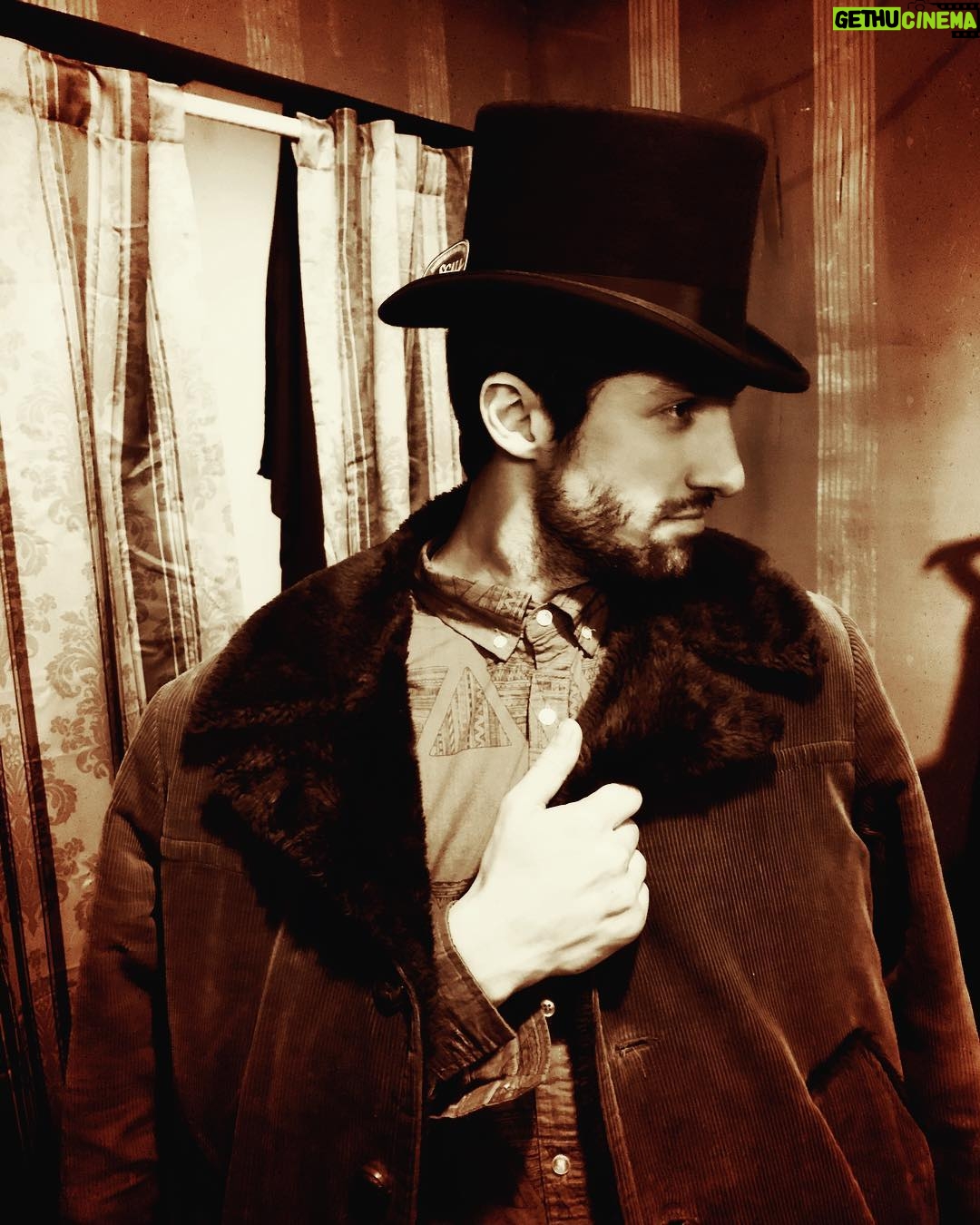 Azim Rizk Instagram – went to the @dickensfair and tried on a hat ...