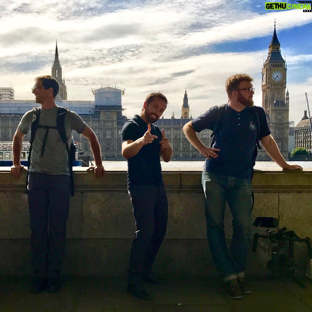 Derek Muller Instagram – Three people and Ben. New video is up! Ve42.co ...