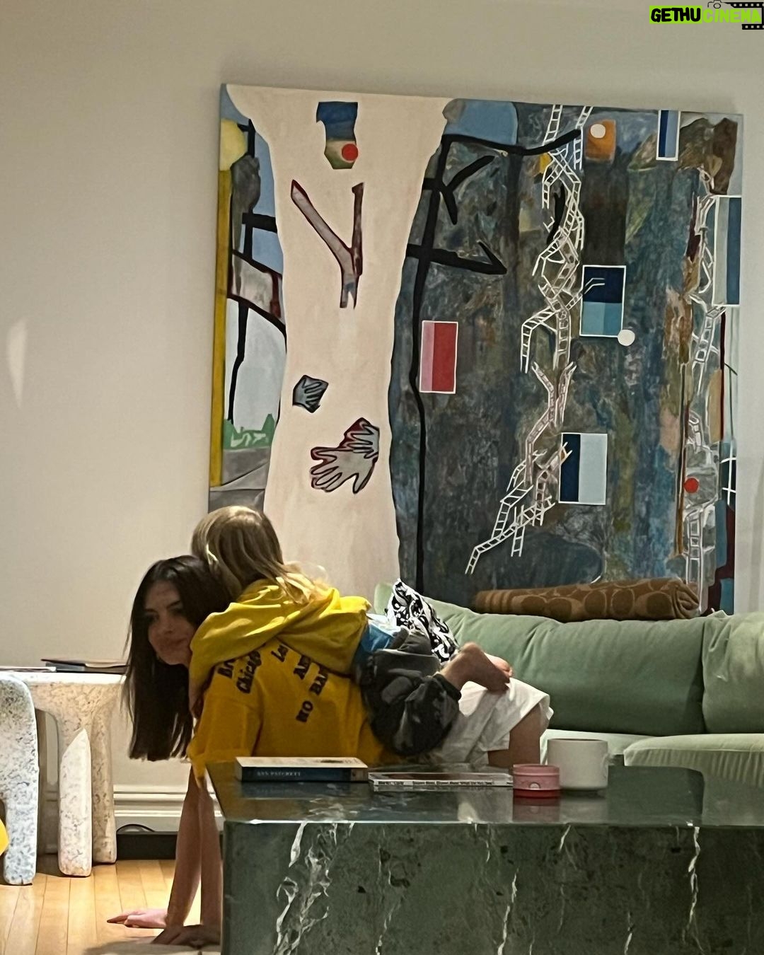 Emily Ratajkowski Instagram – i really love being sly’s mama | Gethu Cinema