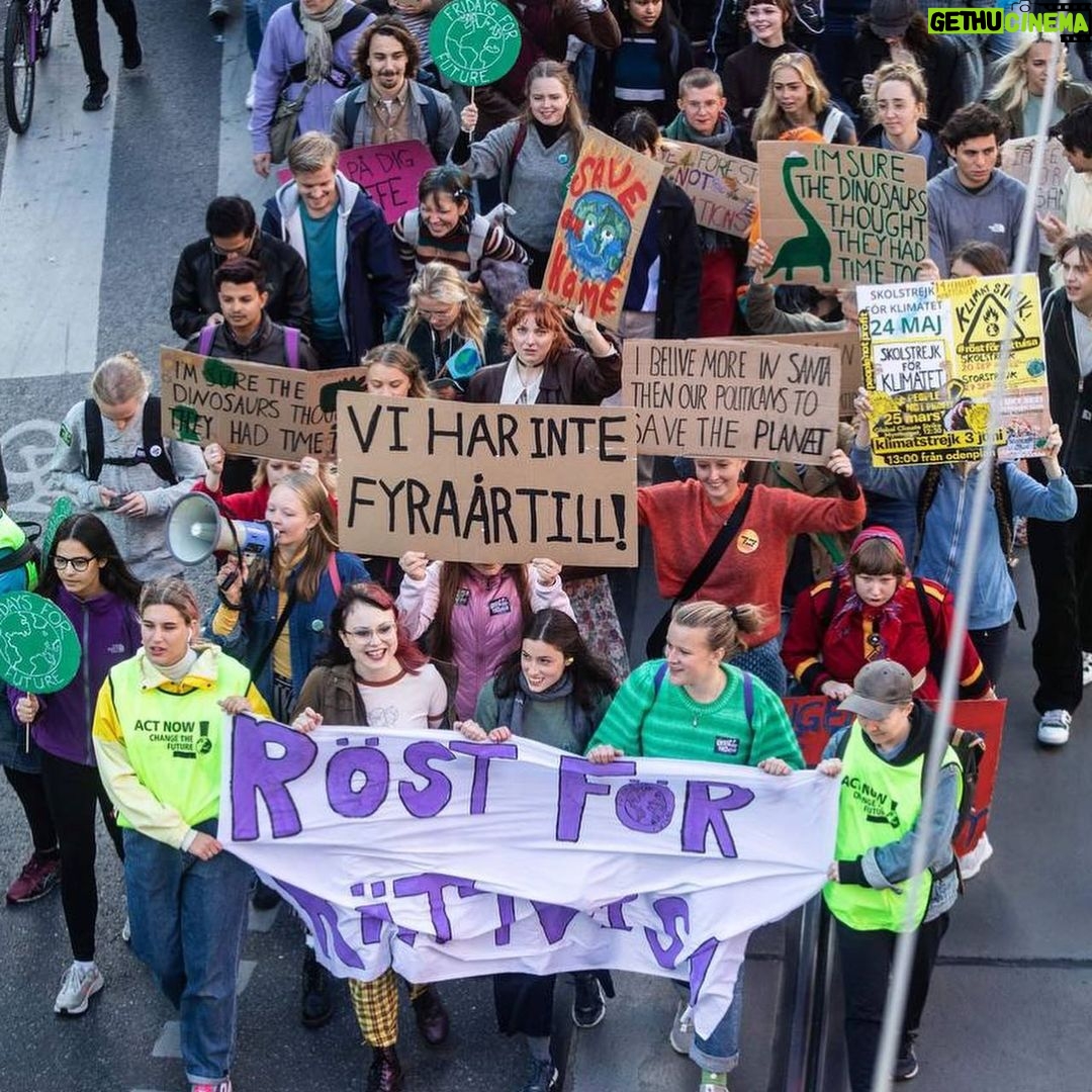 Greta Thunberg Instagram – Today we were more than 4000 people who went ...