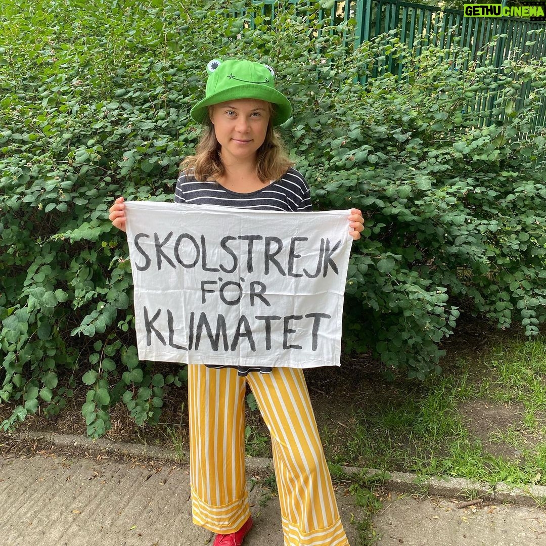 Greta Thunberg Instagram – Climate strike week 204. #FridaysForFuture # ...