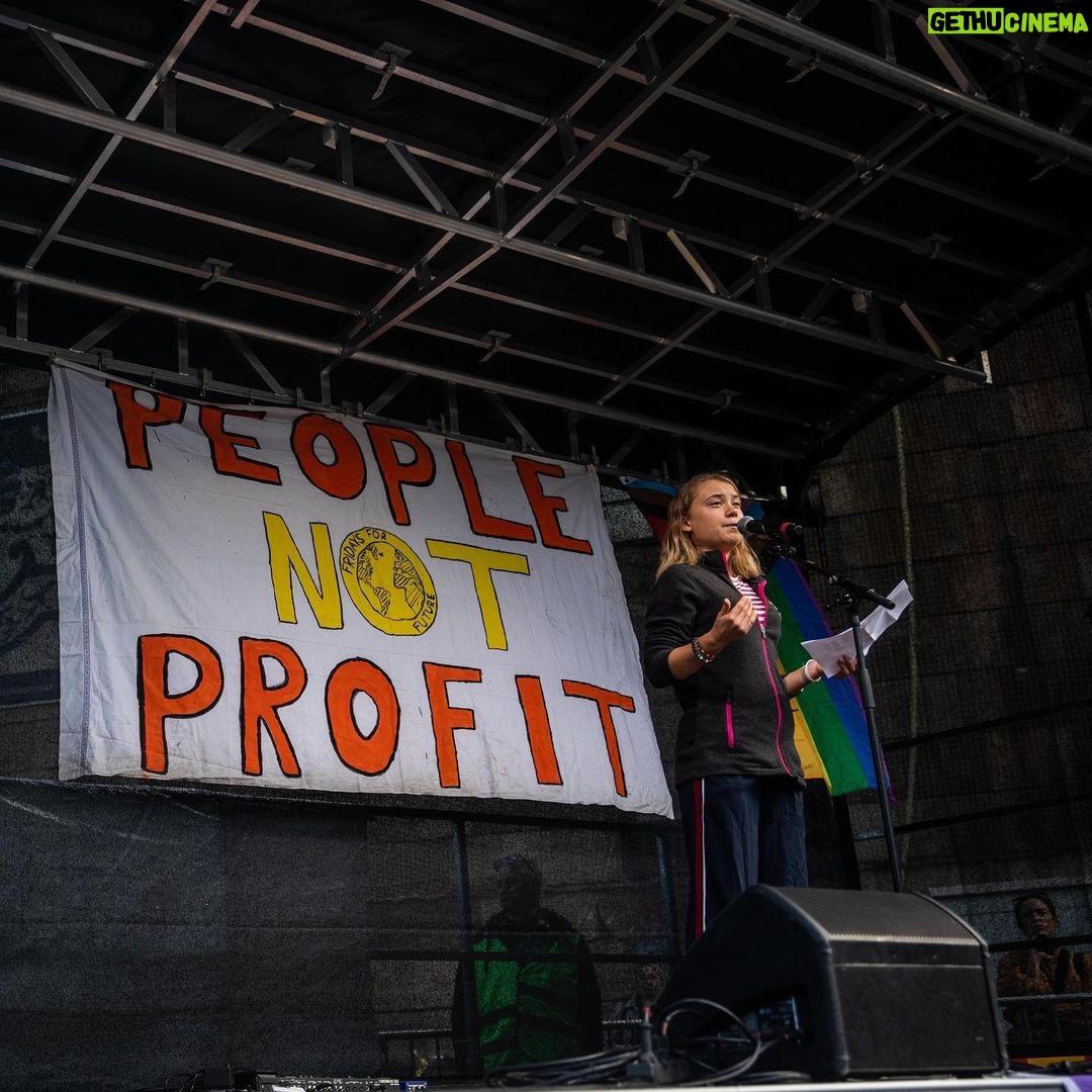 Greta Thunberg Instagram – Today we were more than 4000 people who went ...