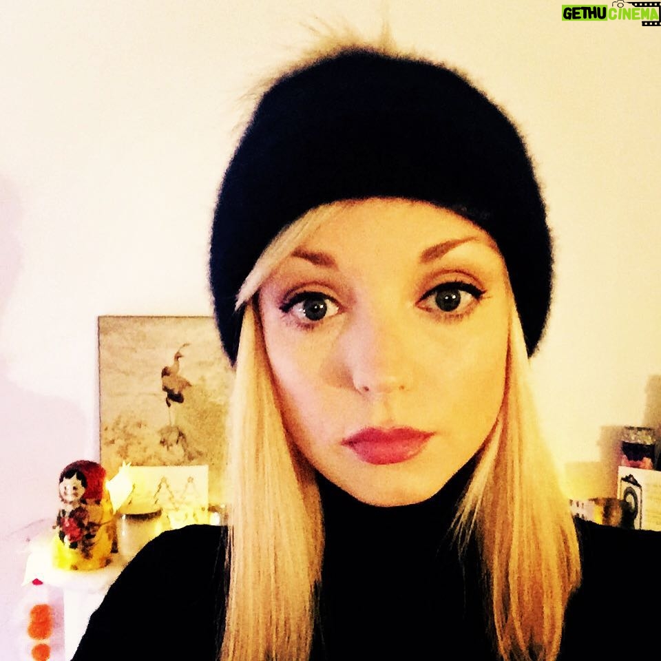 Helen George Instagram – All wrapped up for a trip up north for BBC ...