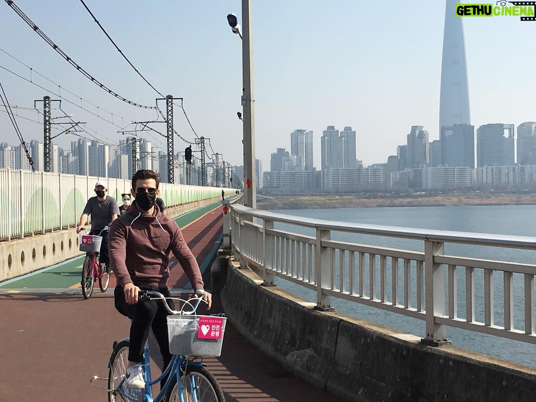 Kyle Dean Massey Instagram – Seoul Cycling. Part II 서울스카이 Seoul Sky ...
