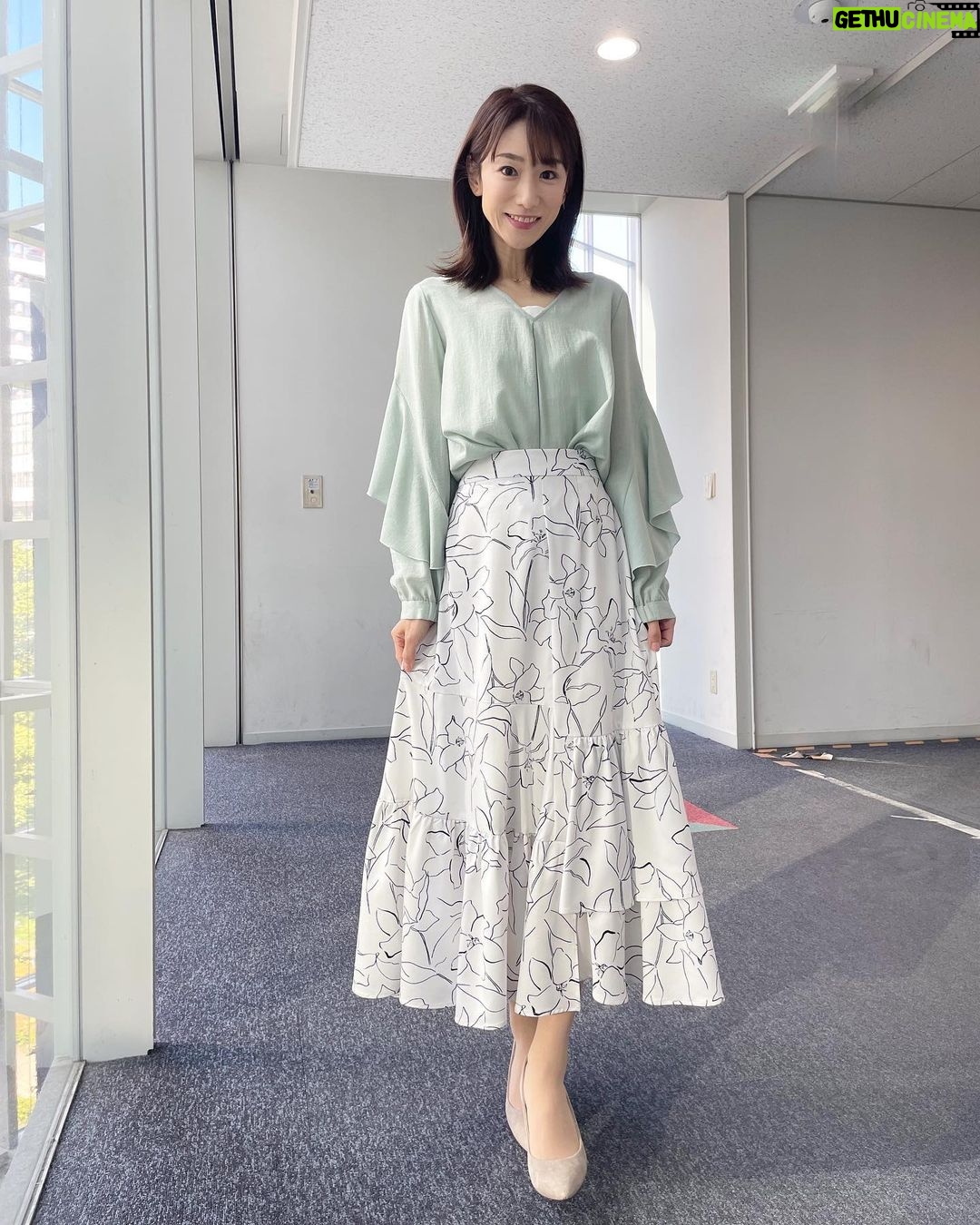 Mariko Dou Instagram – おはようございます☀今日の東京も、カラッと晴れていい天気です😊 さて、昨日の「ワイド ...