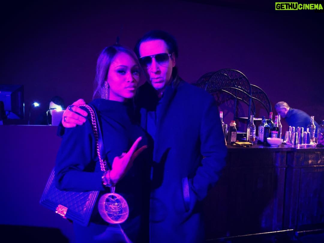 Marilyn Manson Instagram – (Adam) and Eve at Ozzy’s 70th. | Gethu Cinema