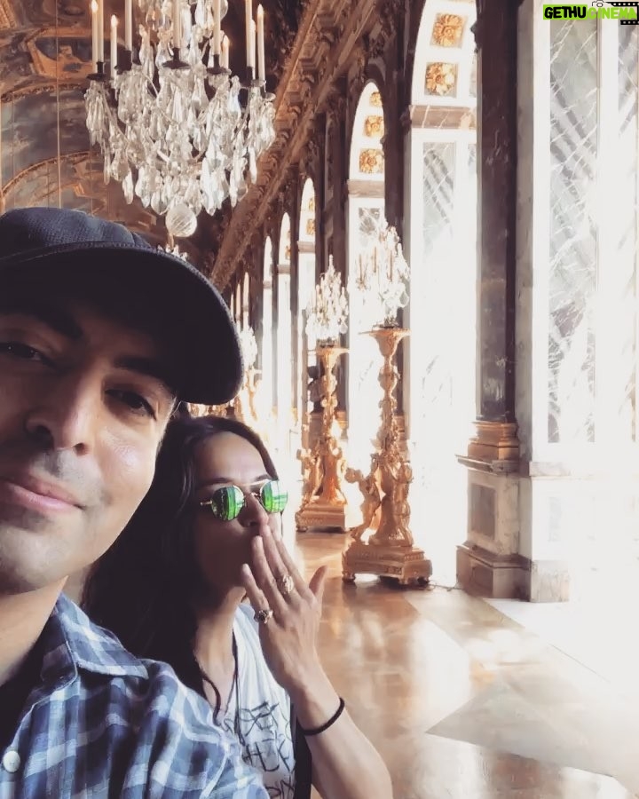Michelle Rodriguez Instagram – Kisses from Versailles 😘 @moalturki ...