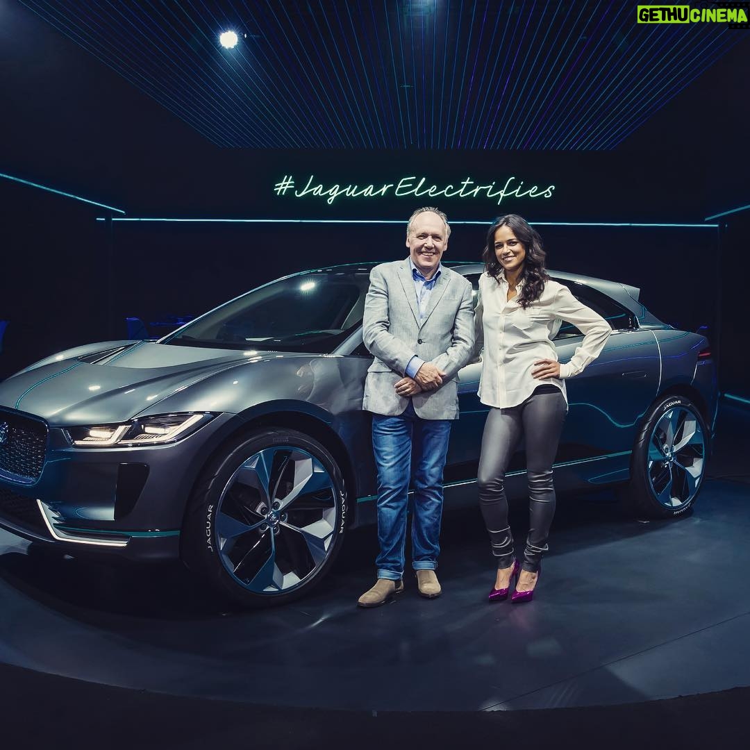 Michelle Rodriguez Instagram – Ian designed the electric I pace for ...