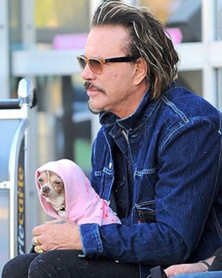 The Top 10 Most Liked Instagram Photos of Mickey Rourke