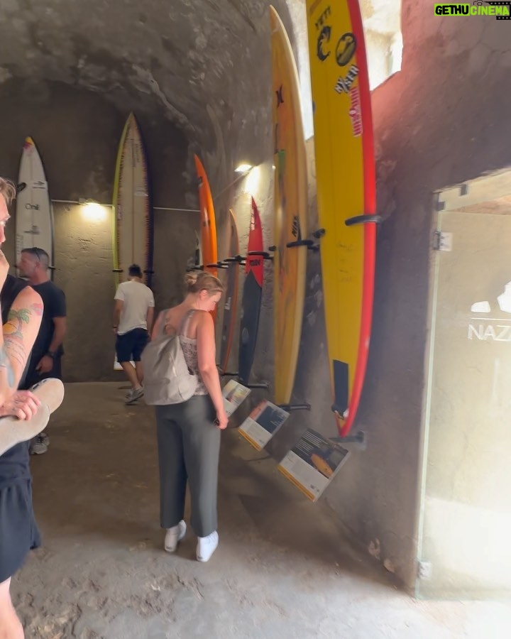 Patricia Heaton Instagram – On to Nazaré! We watched the HBO ...
