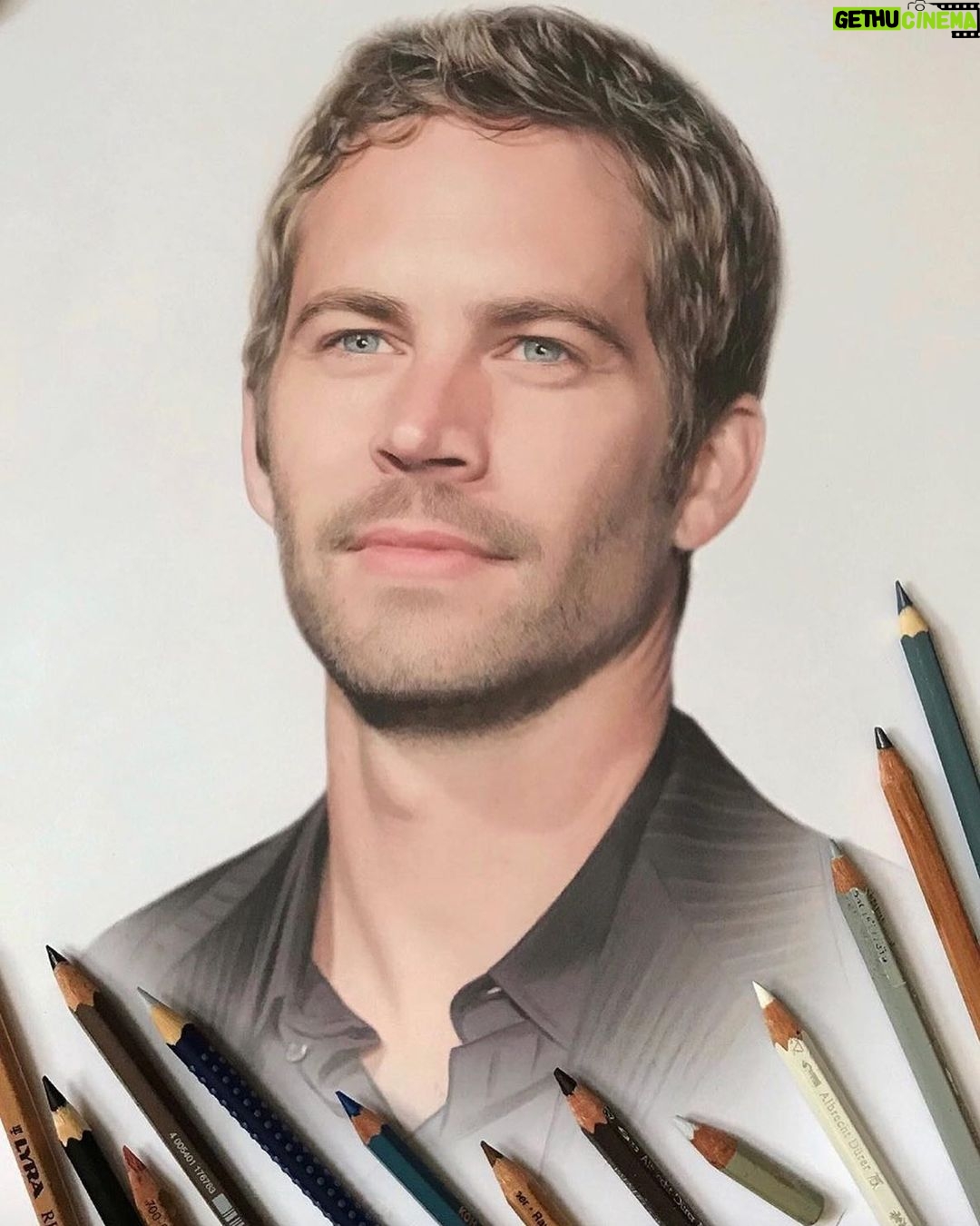 Paul Walker Instagram – Whoa… ⁣⁣ 🎨: @_litvinalena_⁣⁣ #FanArtFriday # ...