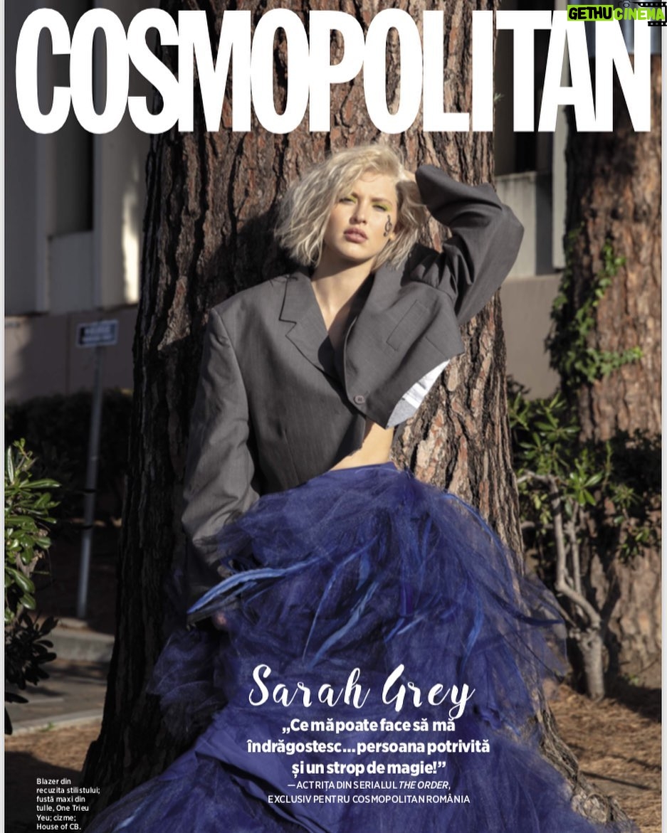 Sarah Grey Instagram – @cosmopolitan @cosmopolitanromania 📸 ...