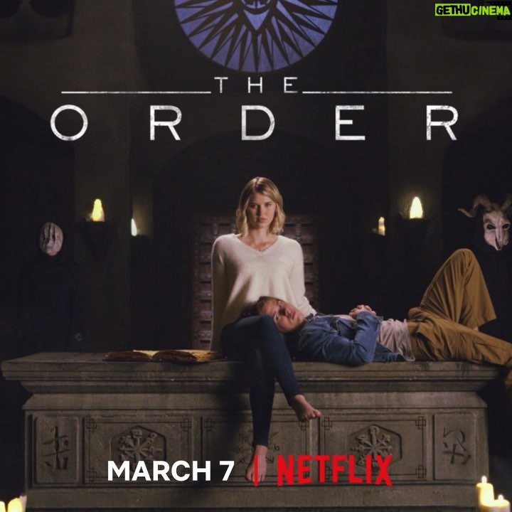 Sarah Grey Instagram – THE ORDER — March 7 🌹 #theorder #netflix | Gethu ...