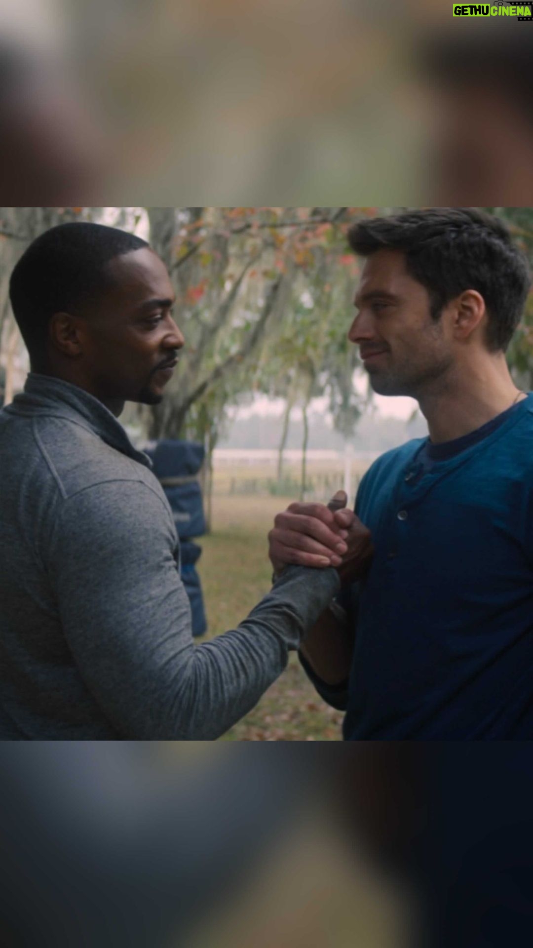 Sebastian Stan Instagram – @anthonymackie @marvelstudios @disneyplus ...