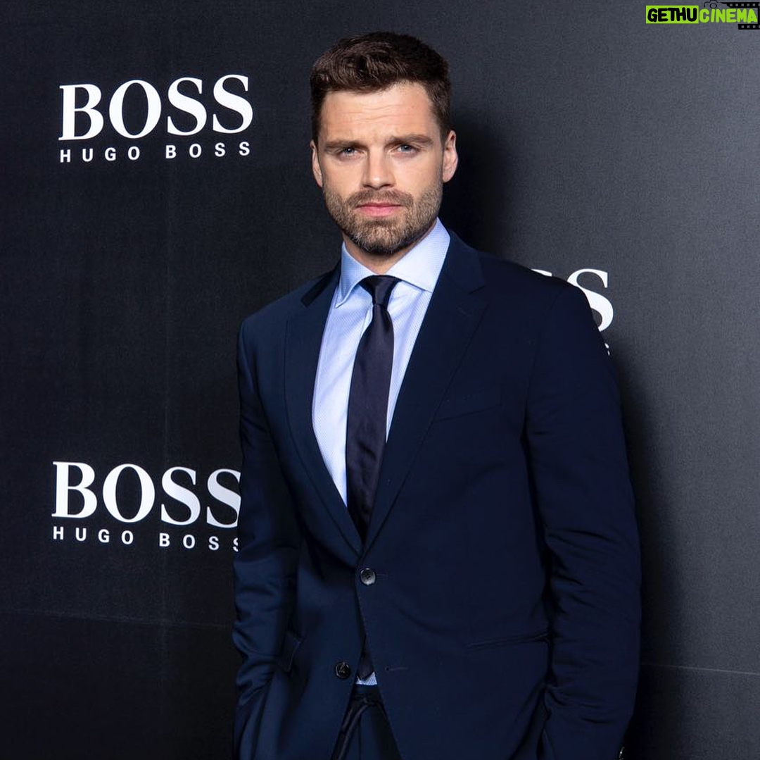 Sebastian Stan Instagram – Thank you @boss for a great night and an ...
