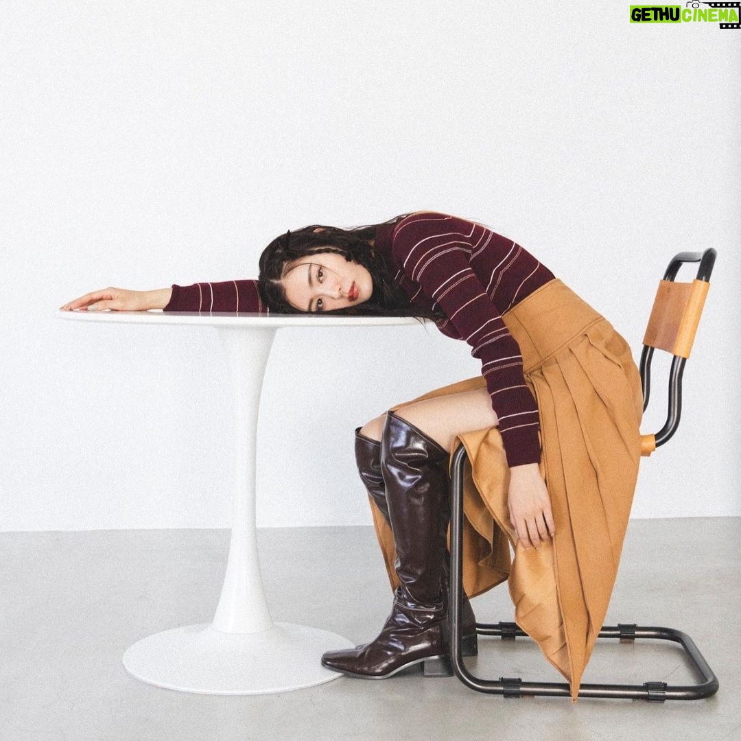 Seika Furuhata Instagram – ⠀ @redyazel こちらにもお邪魔させて頂きました🎀 リボンちゃんとの組み合わせがバッチリ合う洋服可愛かった☺️🎀 他と被らない ...