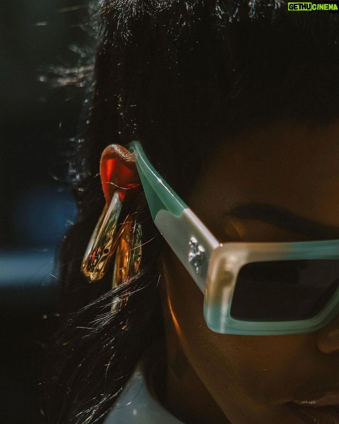 Teyana Taylor Instagram – Thank you @sacaiofficial for having me 🖤 It ...