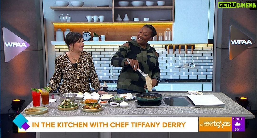 Tiffany Derry Instagram – Check out @mastercheftd’s WFAA segment, In ...