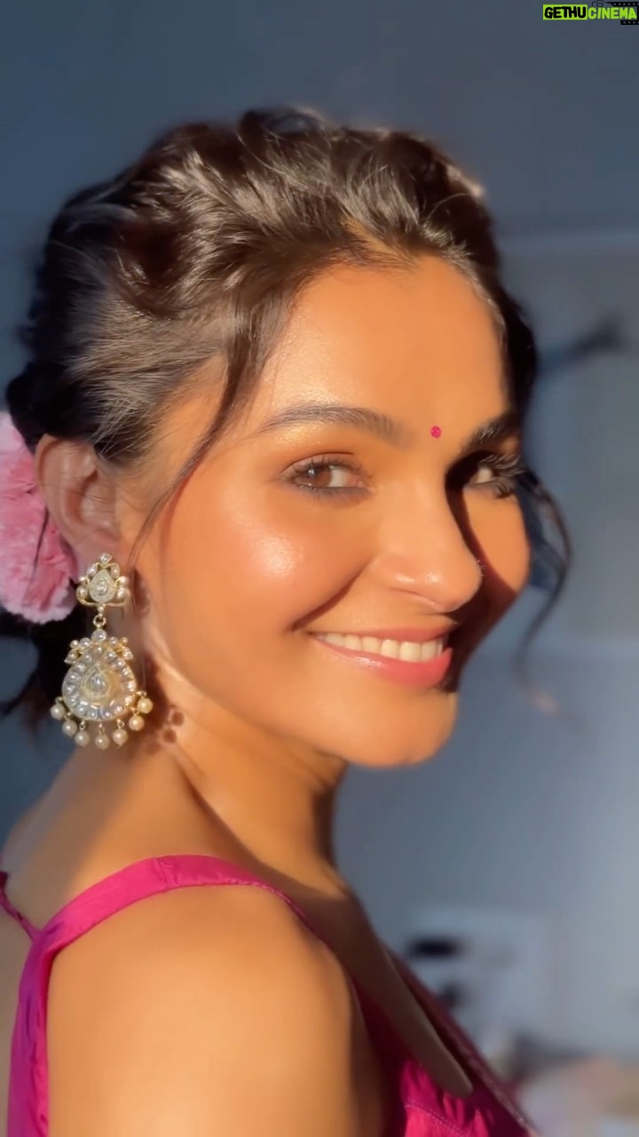 Andrea Jeremiah Instagram – Bringing in those festive vibes @therealandreajeremiah | Gethu Cinema