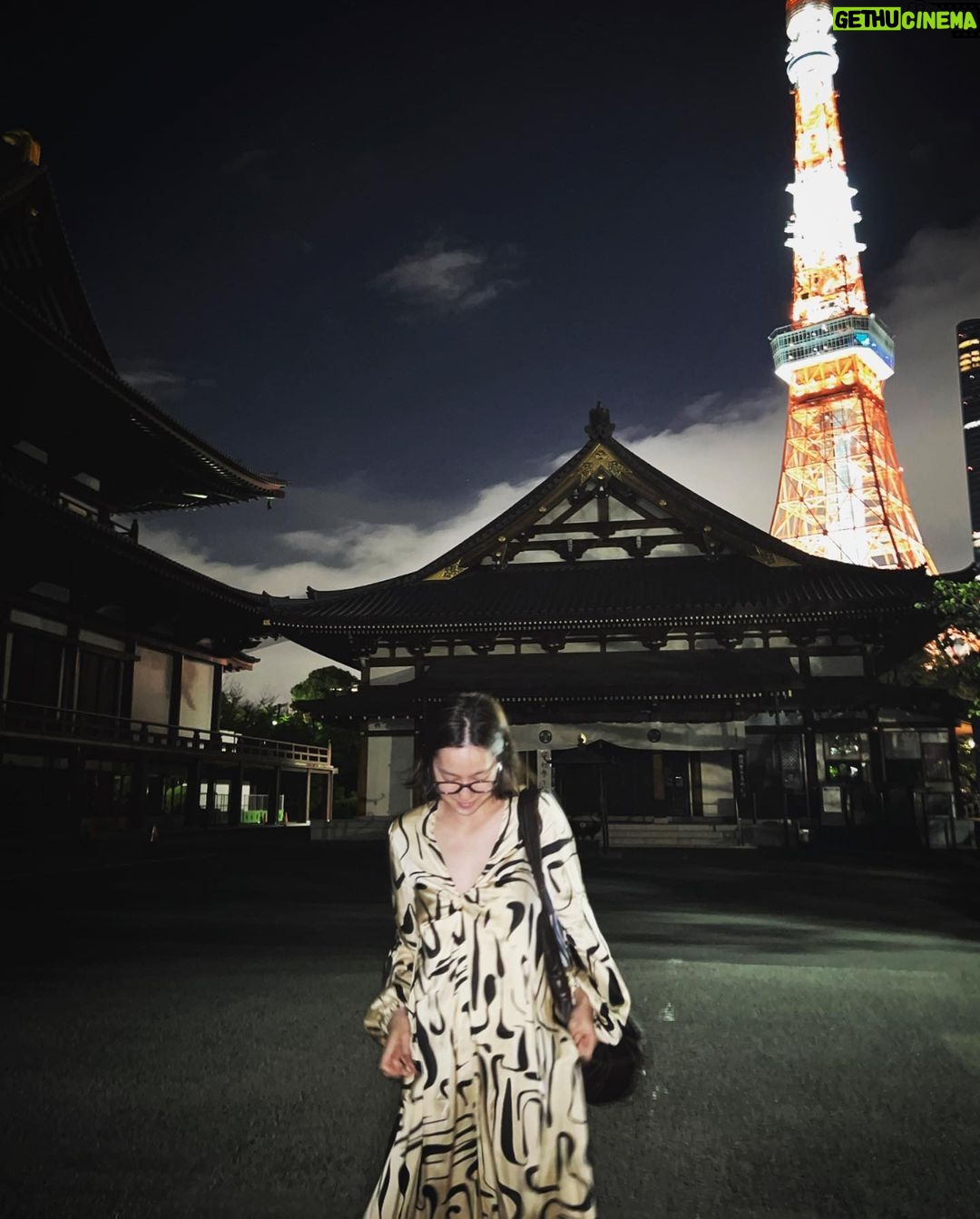 Anne Nakamura Instagram – 🌔🌫️🦇🗼🌌 | Gethu Cinema