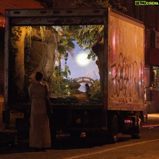 Banksy Instagram – Mobile waterfall. Touring daily. Tonight – East ...