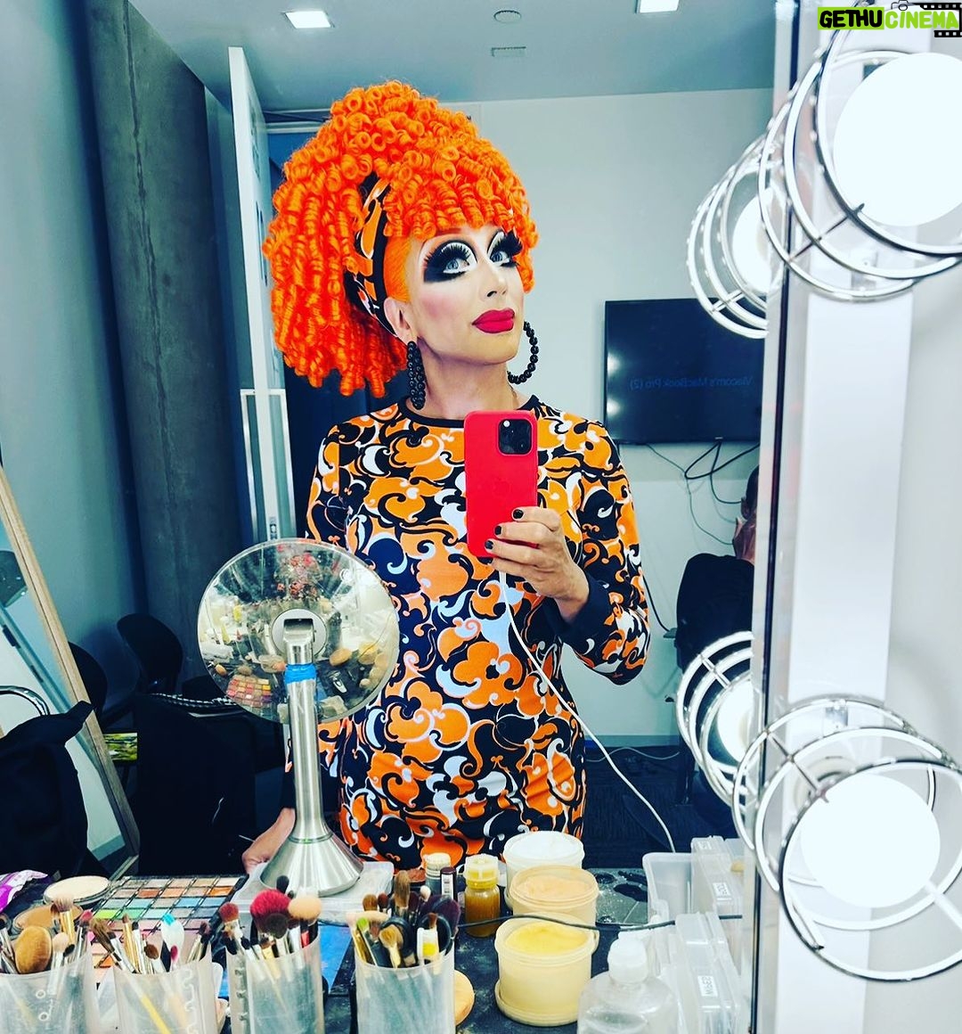 Bianca Del Rio Instagram – THE PIT STOP …….. TOMORROW! 🧡 12 noon ...