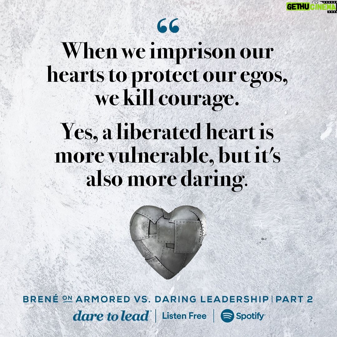 Brené Brown Instagram – This is Part 2 of our two-part series on daring ...