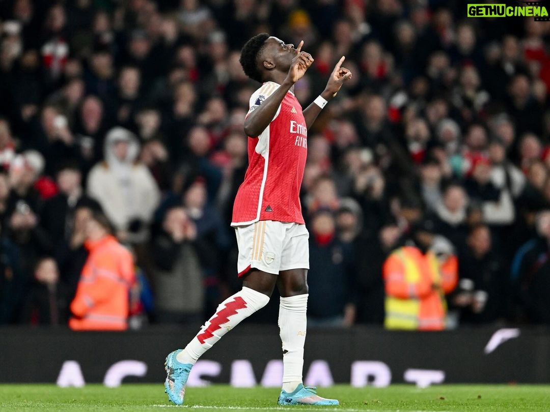 Bukayo Saka Instagram – 6️⃣ in a row! Big performances all around. Time ...