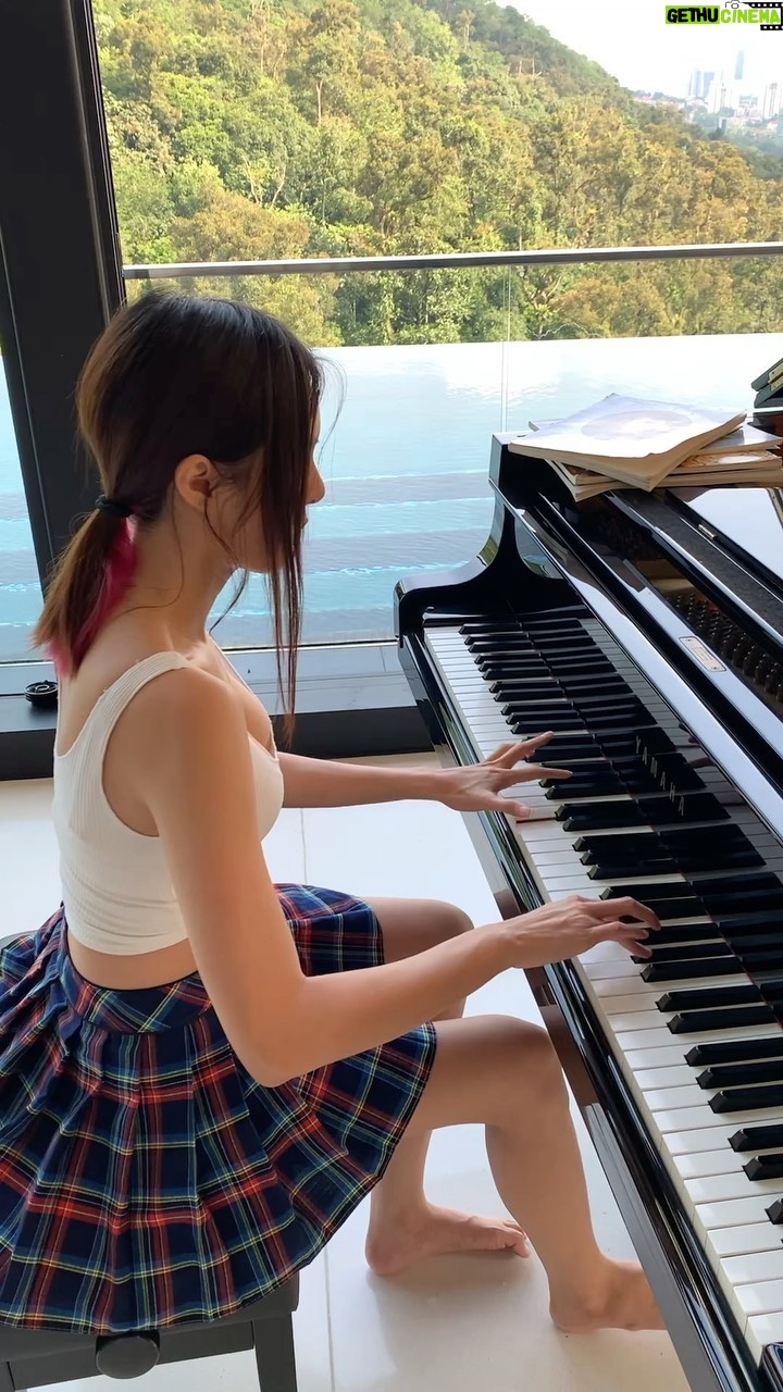 Cathryn Li Instagram – Chopin Ballade no.4 Throwback 2020 | Gethu Cinema