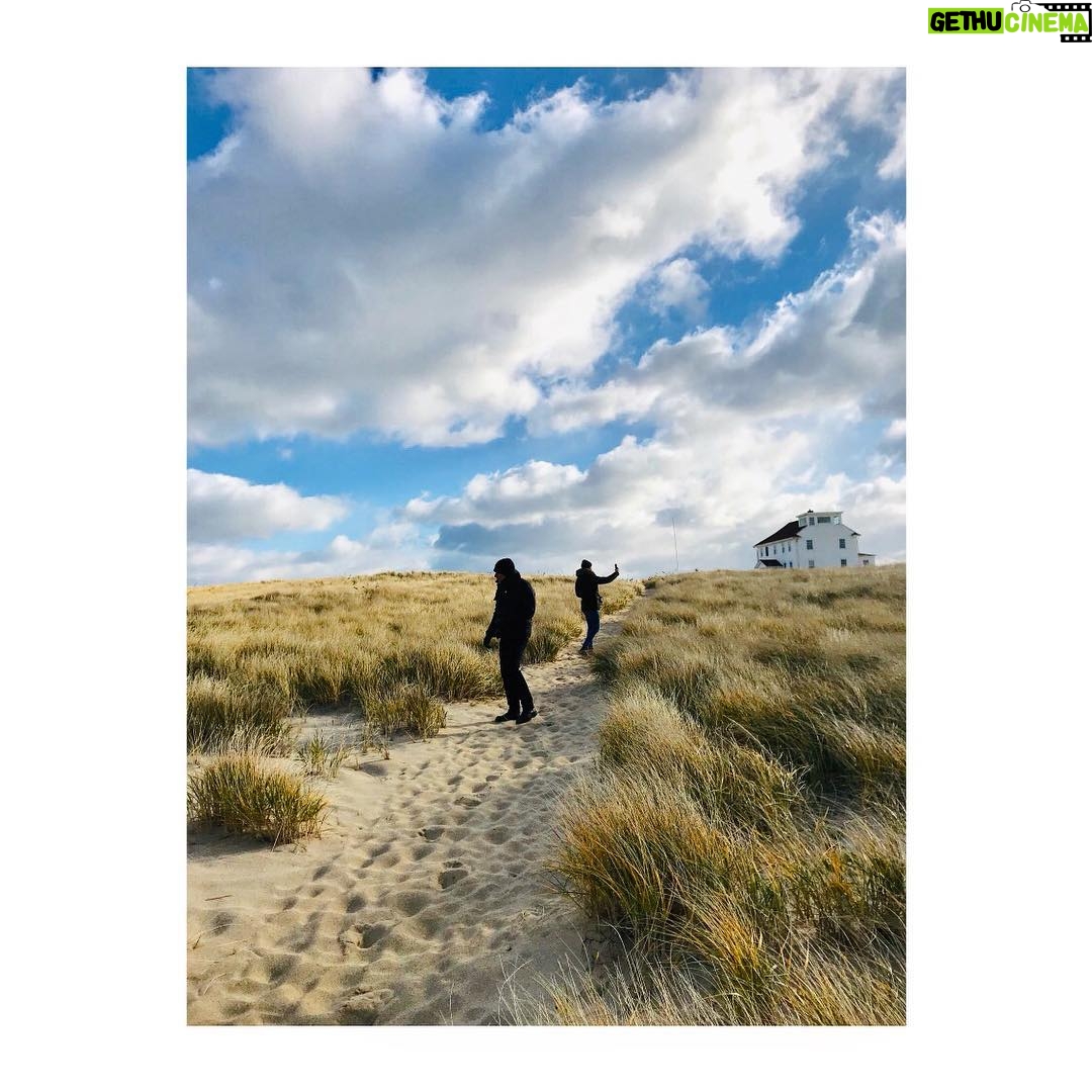 Charlie Carver Instagram – Cold but 🙏 Cape Cod National Seashore ...