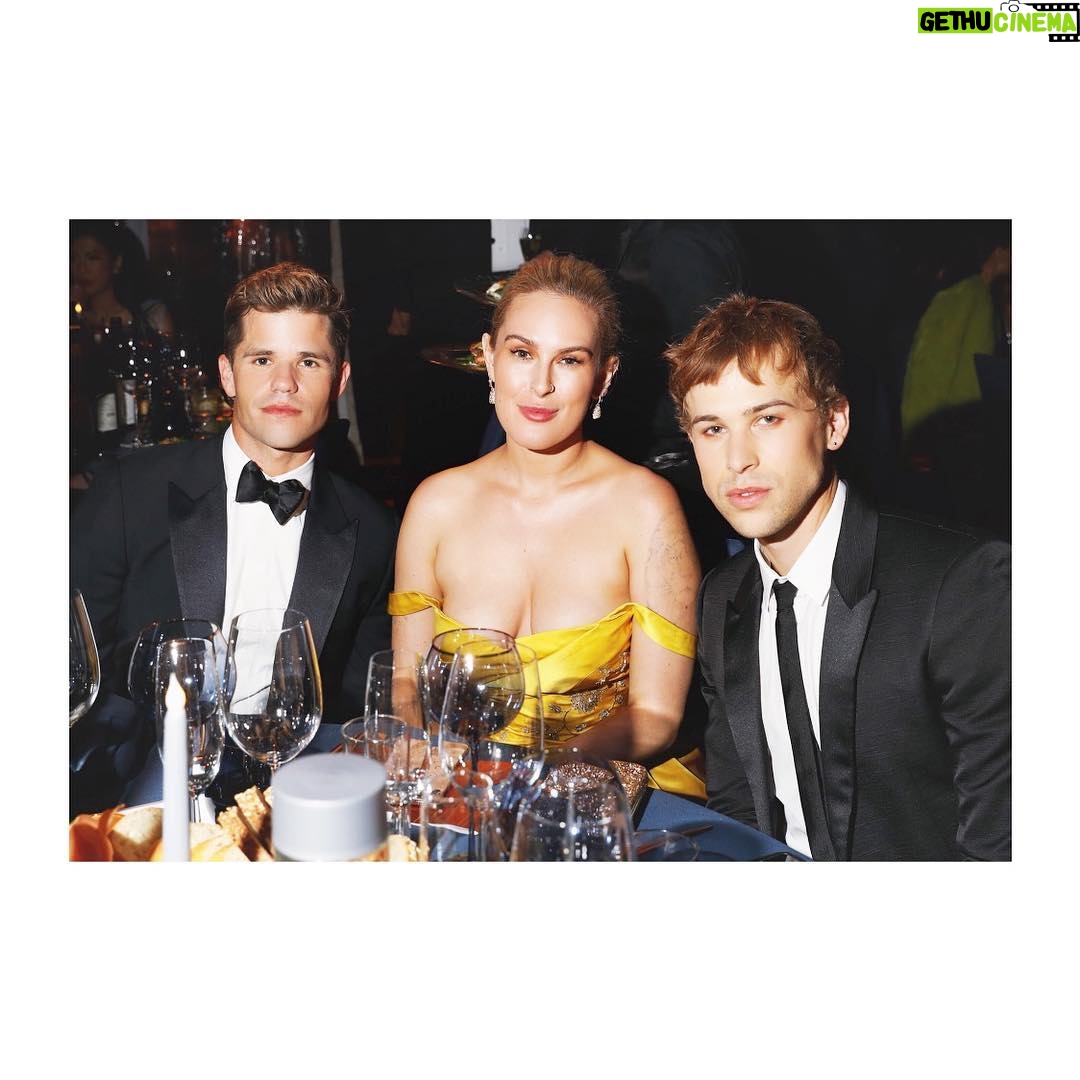Charlie Carver Instagram – #TBT to the kid’s table at the LA @amfar ...