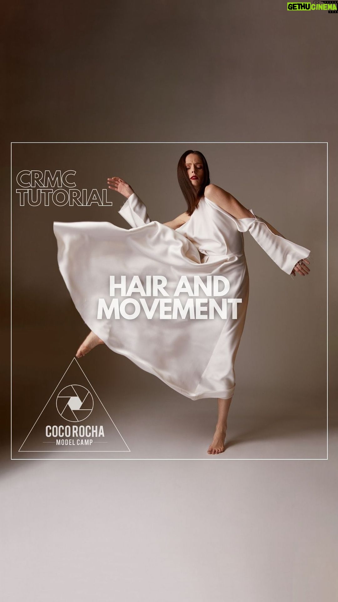 Coco Rocha Instagram – CRMC Tutorial: Hair and Clothing Movement (Save ...