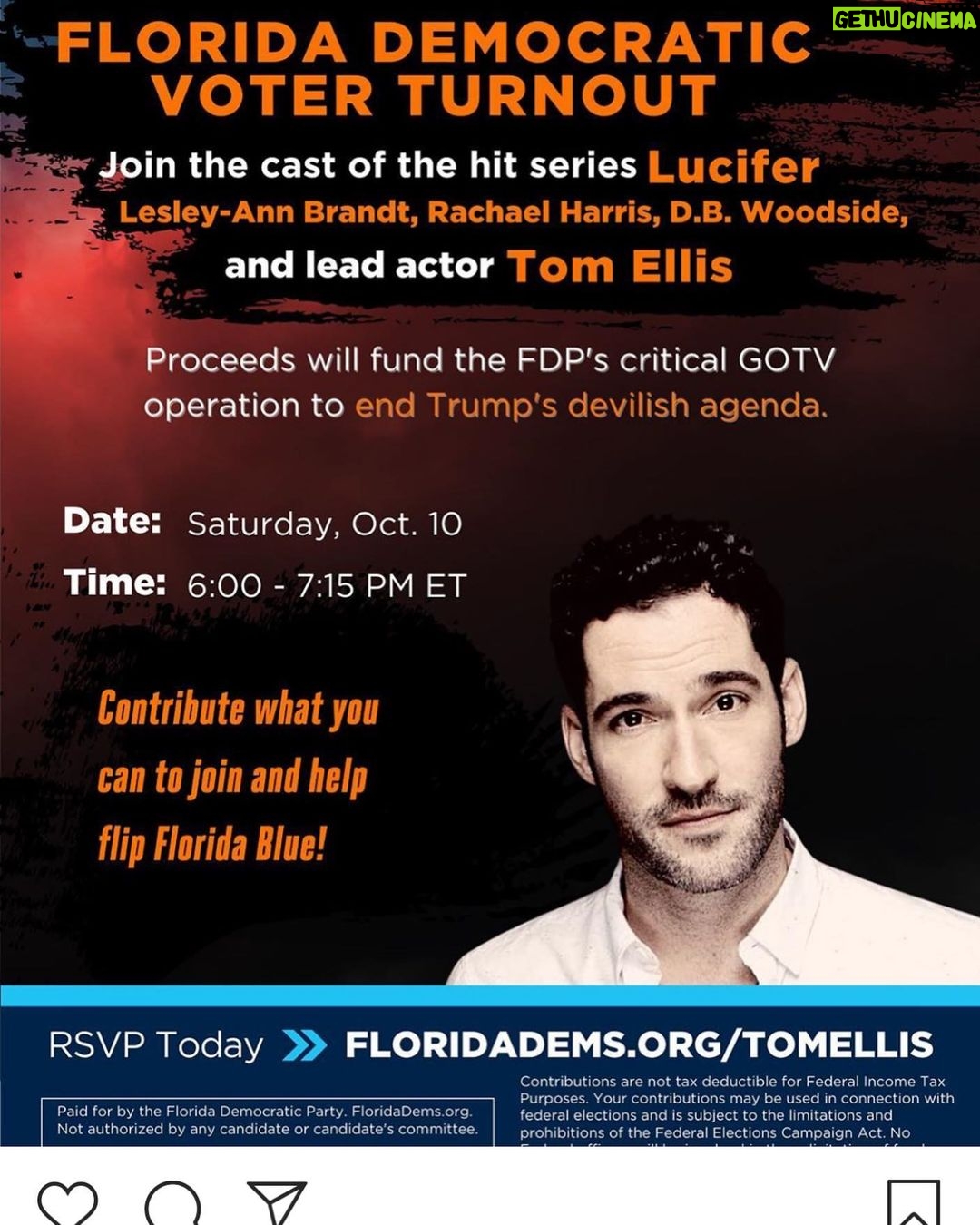 D.B. Woodside Instagram – Please come and join the Devil and his misfit ...