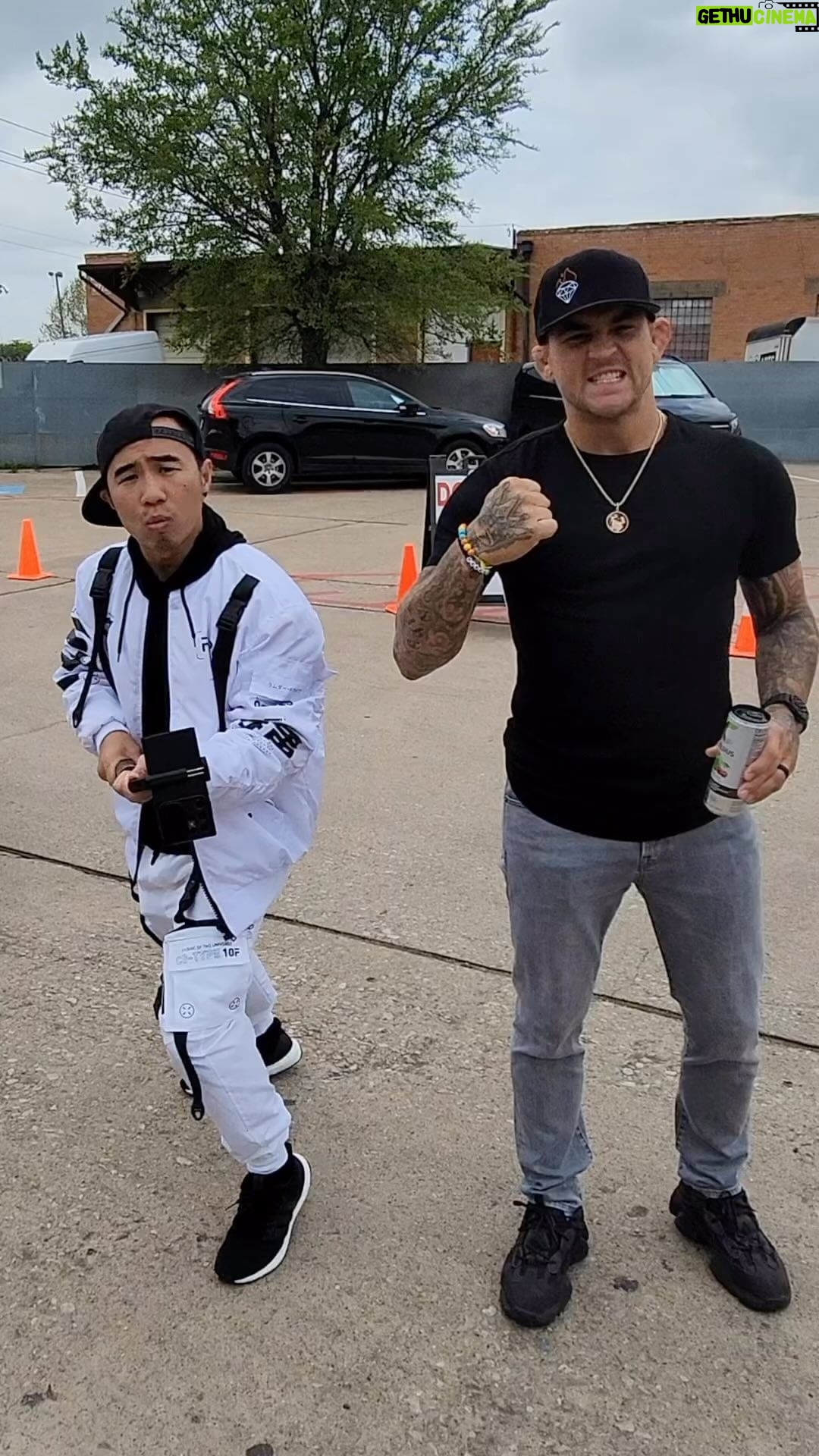 Dustin Poirier Instagram – Charging up with @celsiusofficial Green ...