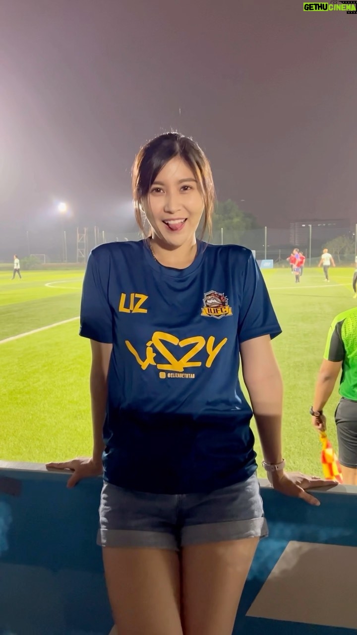 Elizabeth Tan Instagram – Lizzy sponsor team @iufootballclub utk KVL ...