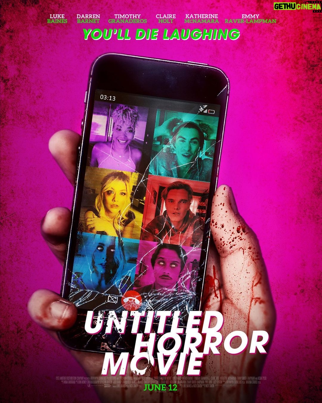 Emmy Raver-Lampman Instagram – II UNTITLED. HORROR. MOVIE. II ...