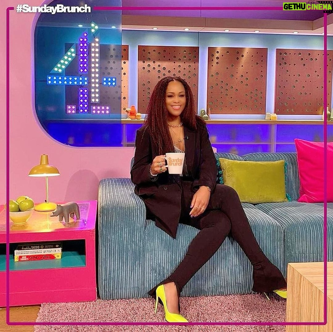 Eve Instagram – Loved being on @sundaybrunchc4 today! Perfect way to ...